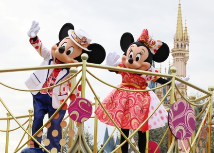 Urayasu Japan Disney Characters Mickey L Editorial Stock Photo - Stock ...