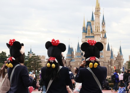 Urayasu Japan Disney Characters Mickey L Editorial Stock Photo - Stock ...