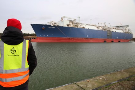 View Regasification Ship Neptune Industrial Port Editorial Stock Photo ...