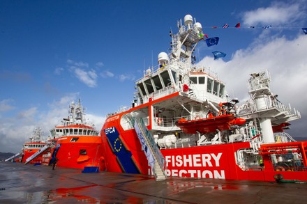 Ocean Protector One European Fisheries Control Editorial Stock Photo ...