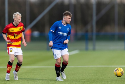 Rangers B Team Midfielder Charlie Lindsay Editorial Stock Photo - Stock ...