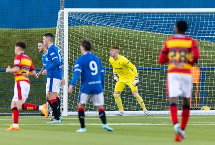 Rangers B Team Goalkeeper Jacob Pazikas Editorial Stock Photo - Stock ...