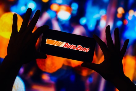 This Photo Illustration Autozone Inc Logo Editorial Stock Photo - Stock ...