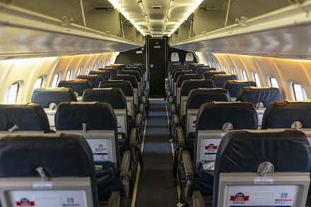 Seat Cabin Atr 72500 Yeti Inside Editorial Stock Photo - Stock Image ...