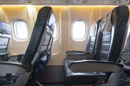 Yeti Airlines Logo On Seats Inside Editorial Stock Photo - Stock Image ...