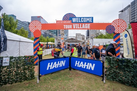 Santos Tour Down Under Village Erected Editorial Stock Photo - Stock ...