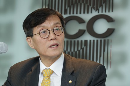 Bank Korea Governor Rhee Changyong During Editorial Stock Photo - Stock ...