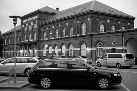 Station Building Danish City Koldingstation Building Editorial Stock ...