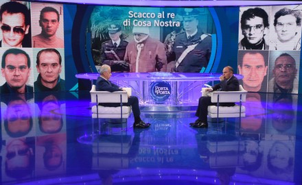 Interior Minister Matteo Piantedosi Guest Rai Editorial Stock Photo ...