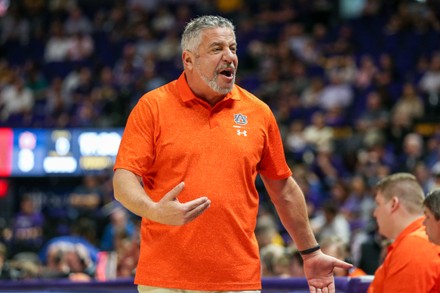 Auburn Head Coach Bruce Pearl Coaches Editorial Stock Photo Stock