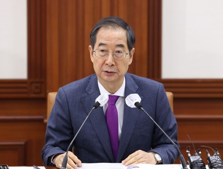 South Korean Prime Minister Han Ducksoo Editorial Stock Photo - Stock ...