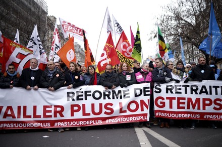 General Secretary General Confederation Labor Cgt Editorial Stock Photo ...