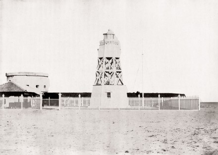 1870s Japan Hiogo Lighthouse Far East Editorial Stock Photo - Stock ...