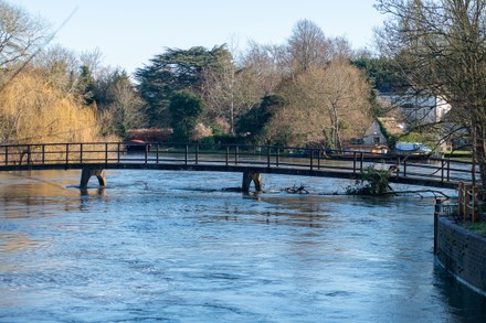 Following Heavy Rain During January River Editorial Stock Photo - Stock ...