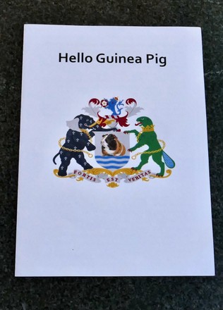 Hello Guinea Pig Leaflet Delivered Oxford Editorial Stock Photo - Stock ...