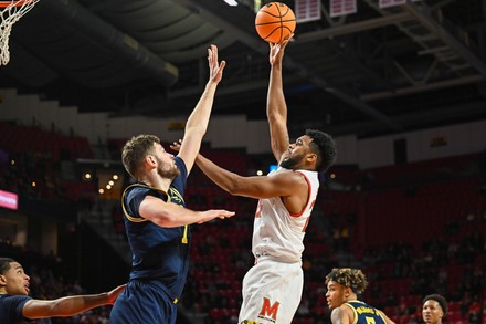 Maryland Terrapins Forward Donta Scott 24 Editorial Stock Photo - Stock ...