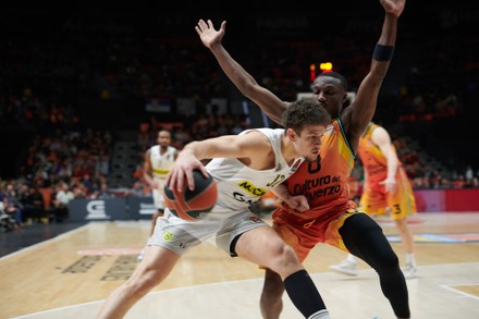Guillem Ferrando Valencia Basket L Mathias Editorial Stock Photo ...