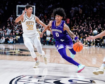 Washington Huskies Guard Koren Johnson 0 Editorial Stock Photo - Stock ...