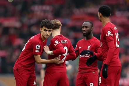Fans Buy Fast Food Outside Anfield Editorial Stock Photo - Stock Image ...