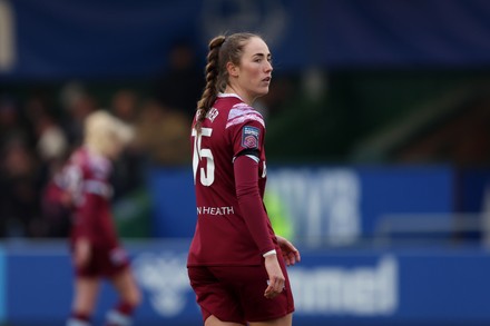 Emily Ramsey Everton Women Saves Header Editorial Stock Photo - Stock ...