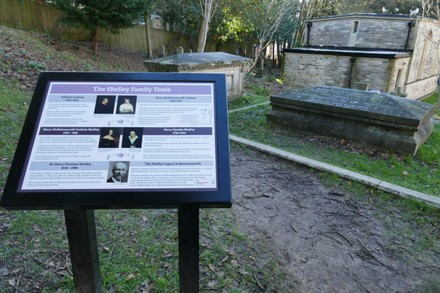 Mary Shelleys Grave St Peters Church Editorial Stock Photo - Stock ...