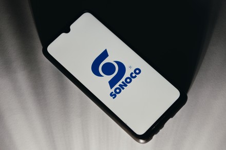 This Photo Illustration Sonoco Logo Displayed Editorial Stock Photo ...