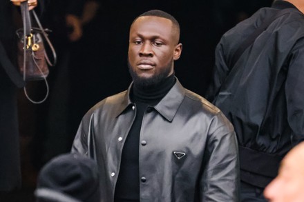Stormzy Attends Prada Fashion Show During Editorial Stock Photo - Stock ...
