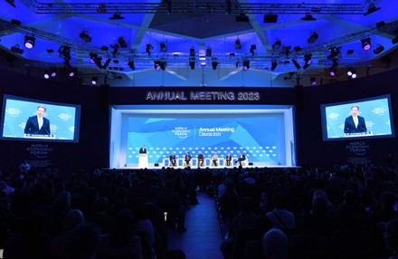 World Economic Forum Wef President Borge Editorial Stock Photo - Stock ...
