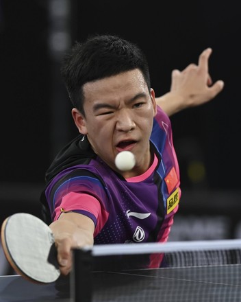 Xiang Peng Hits Return During Mens Editorial Stock Photo - Stock Image ...