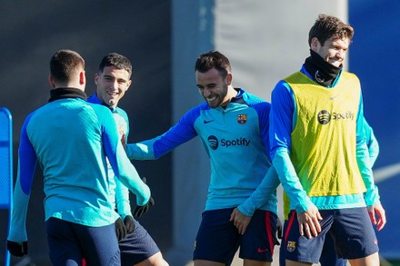 Fc Barcelonas Players Lr Jordi Alba Editorial Stock Photo - Stock Image ...