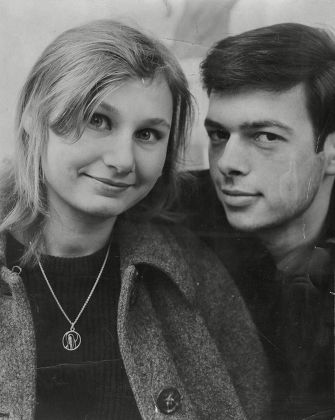 Actress Angela Pleasence Daughter Actor Donald: foto stock editoriale ...