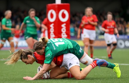 Connacht Vs Munster Connachts Clara Barrett Editorial Stock Photo ...