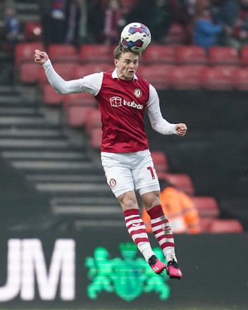 George Tanner Bristol City Heads Ball Editorial Stock Photo - Stock ...