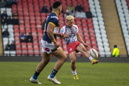 Try Zak Hardaker Leigh Leopards During Editorial Stock Photo - Stock ...