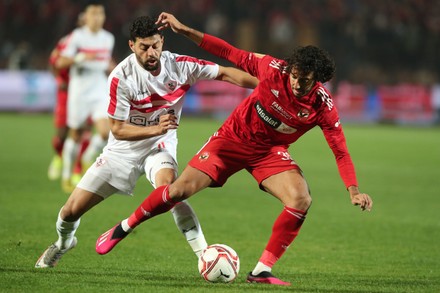 Zamalek Player Mostafa Shalaby L Action Editorial Stock Photo - Stock ...