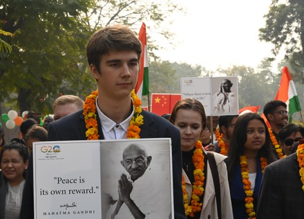 Hundreds Students G20 Countries Participated World Editorial Stock ...