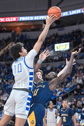 Saint Louis Billikens Forward Jake Forrester Editorial Stock Photo ...