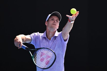 Hubert Hurkacz Poland Action Against Sebastian Editorial Stock Photo - Stock Image | Shutterstock