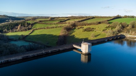 Dam Wimbleball Lakewimbleball Lake Reservoir On Editorial Stock Photo ...