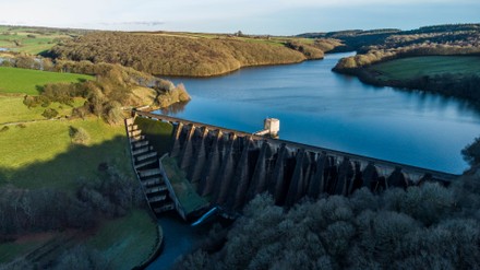Dam Wimbleball Lakewimbleball Lake Reservoir On Editorial Stock Photo ...