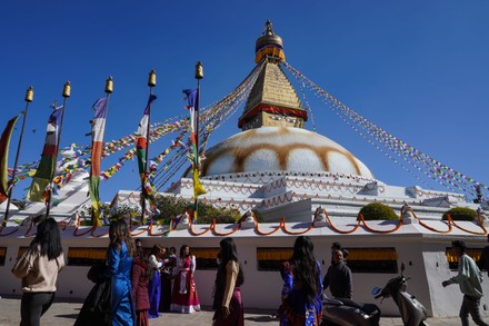 People Tamang Community Celebrate Sonam Lhosar Editorial Stock Photo ...