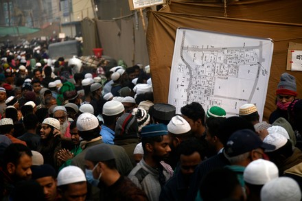Muslim Devotees Gather Worlds Secondlargest Congregation Editorial ...