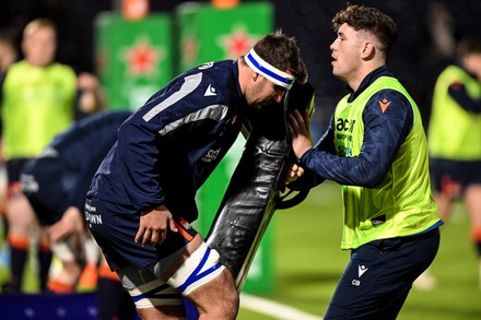 Edinburgh Rugby Vs Saracens Edinburghs Sam Editorial Stock Photo ...