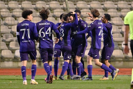 Rsca Futures Lucas Lissens Celebrates After Editorial Stock Photo ...