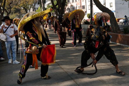 Indigenous People San Juan Ixhuatepec Perform Editorial Stock Photo ...