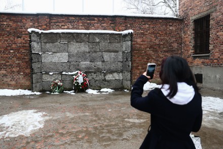 Death Wall Former Nazi German Concentration Editorial Stock Photo ...