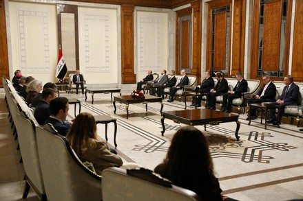 __COUNT__ Iraqi President Abdul Latif Rashid meets with the ambassadors ...
