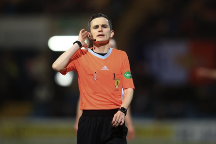 Referee Craig Napier Dens Park Dundee Editorial Stock Photo - Stock ...