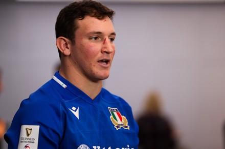 Michele Lamaro Italy Captain Editorial Stock Photo - Stock Image ...