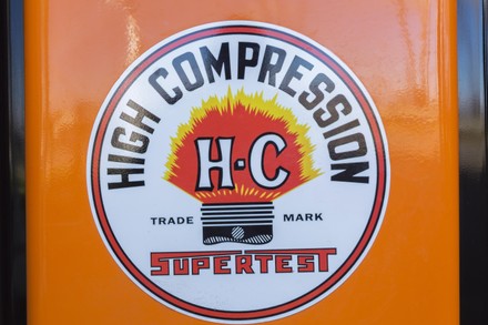 Supertest Logo On Vintage Gas Pump Editorial Stock Photo - Stock Image ...